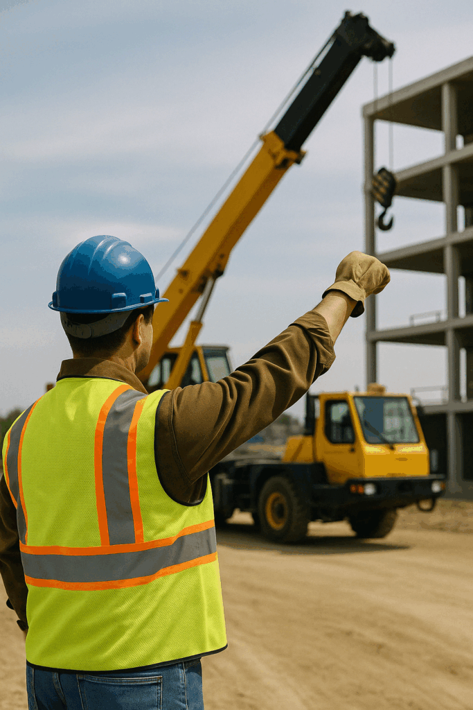 Crane Hand Signals - UHT Construction Supply